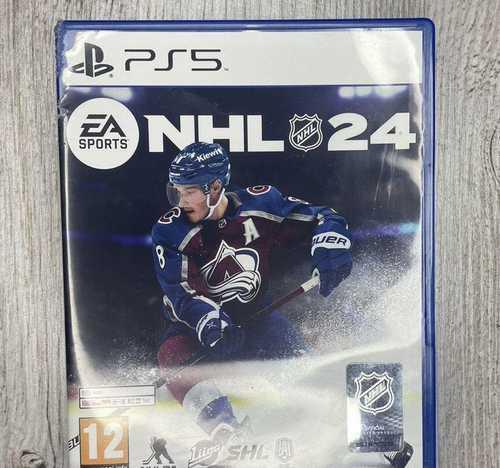 Nhl 24 ps5 порвана обложка