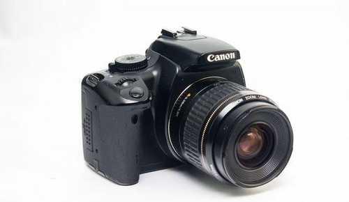 Canon EOS Kiss + Canon zoom lens 35-80mm f4-5.6