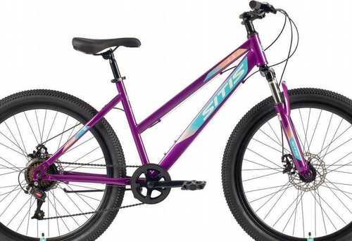 Велосипед sitis ANY 26" (2023) Purple-Turquoise-Pi