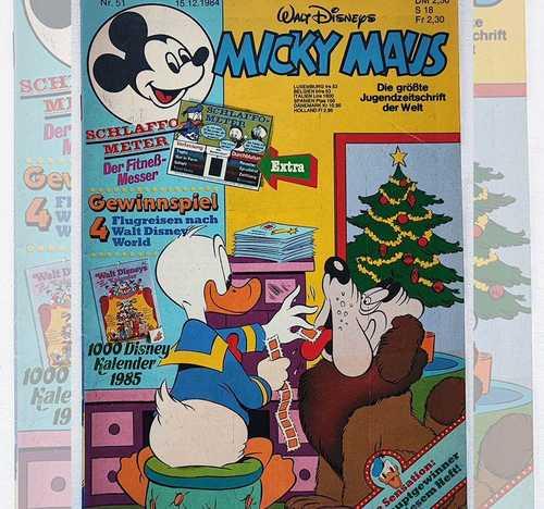 Комикс / Журнал Микки Маус Mickey Mouse №51, 1984