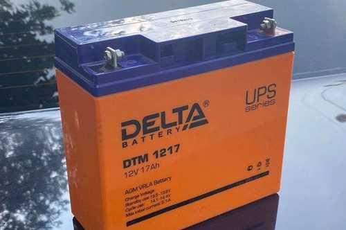 Аккумулятор delta battery dtm 1217