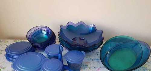 Посуда tupperware Элегантность синяя