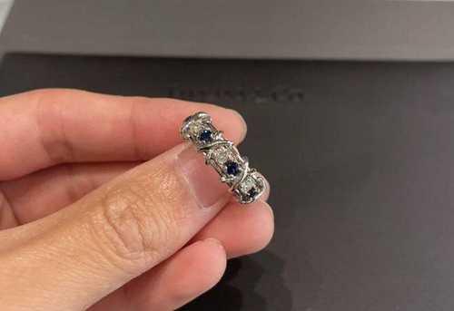 Золотое кольцо Tiffany 6 гр 1.2 ct