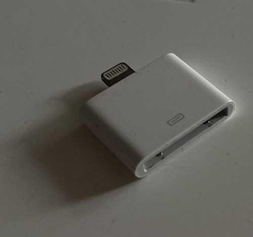 Переходник Apple 30pin - 8pin lightning a1468 ориг