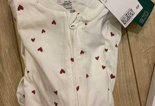 Набор слипов на молнии H&M 68 р эйчик