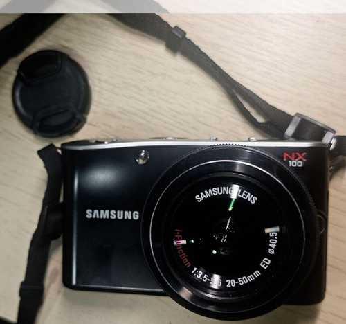 Samsung nx100 kit 20-50 и вспышка SEF20A