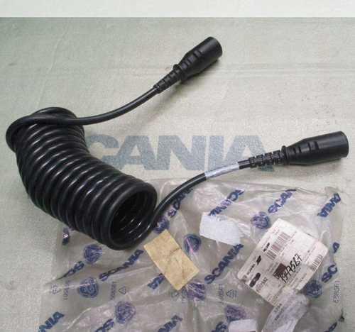 Кабель перекидка спиральный 24V 7 pin Скания