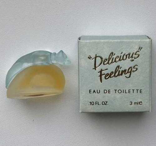 Gale Hayman Delicious Feelings edt 3 мл винтаж