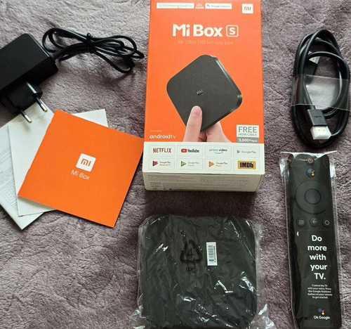 Андроид тв приставка xiaomi Mi box S