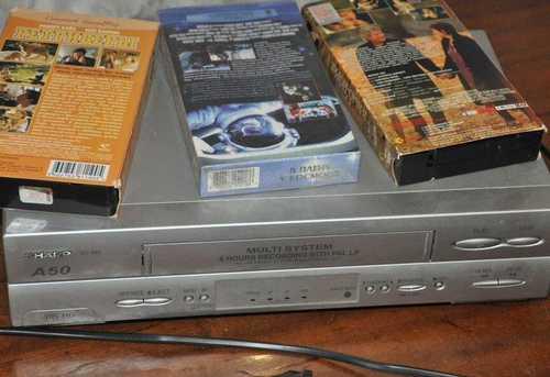 Видеомагнитофоны VHS и DVD USB