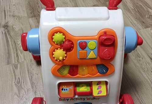 Ходунки каталка Baby Aktivity Walker