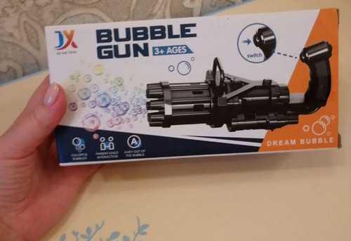 Пистолет для мыльных пузырей "Bubble Gun"