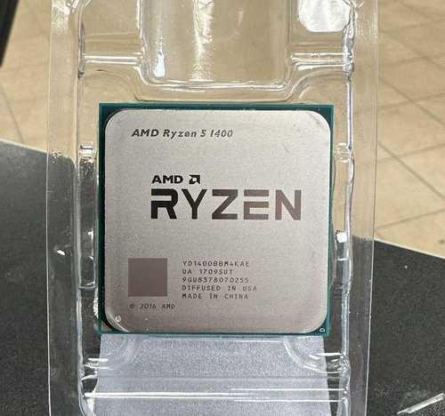 Процессор Ryzen 5 1400 Сокет ам4