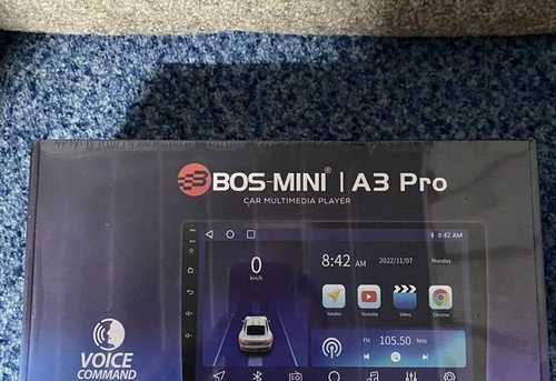 Android магнитола Bos mini A3 Pro
