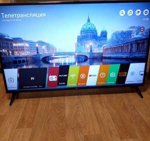 Телевизор "43" (108 см) LG 49UK6200PLA 4k SMART tv