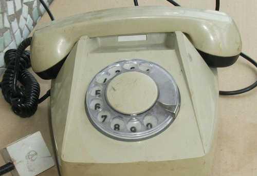 Телефон настольный дисковый стационарный ЧССР