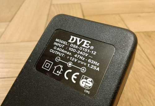 Блок питания DVE DSA-0151-12