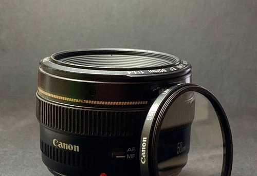 Обьектив Canon EF 50mm f/1.4 USM