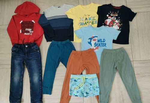 Пакет одежды для мальчика р. 110-116