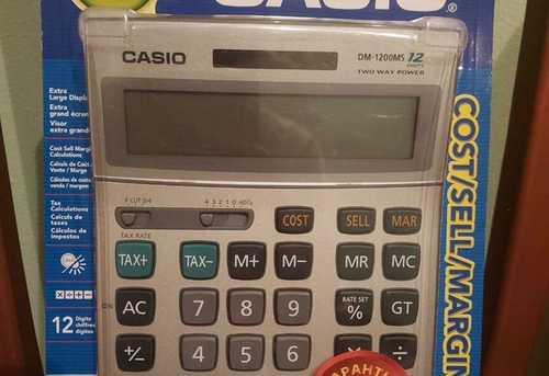 Калькулятор casio CM-1200MS