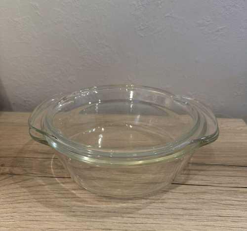 Кастрюля для запекания круглая с крышкой Pyrex, 2