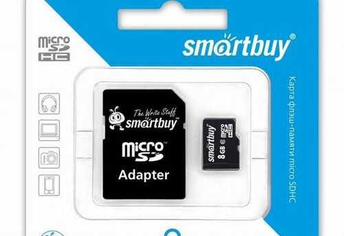 Карта памяти microSD 8Gb class 10 (без адаптера) S