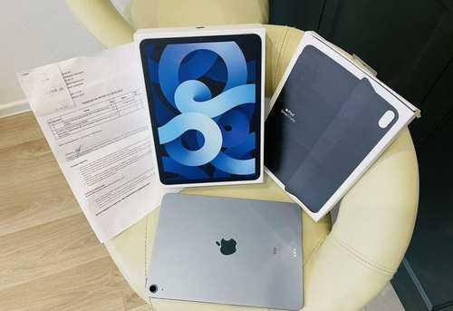 iPad Air 4 2020 64Gb Wi-Fi Sky Blue +Smart Folio