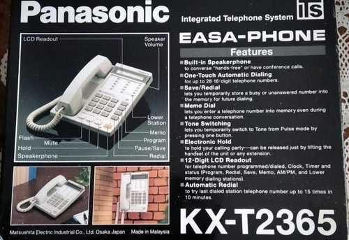 Телефон настольный panasonic