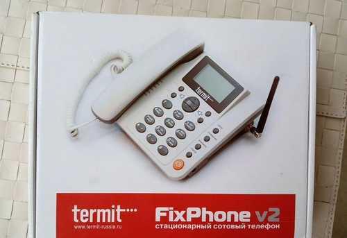 Стационарный сотовый телефон termit FixPhone v2