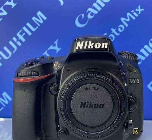 Nikon d610 body (пробег 44300) sn4231