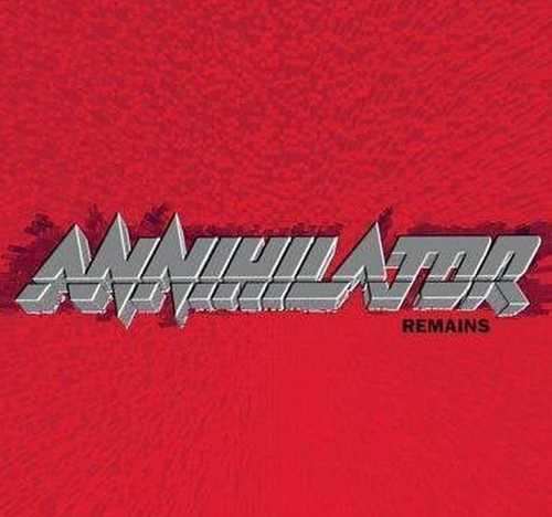 Annihilator - Remains RE LP Запечатан