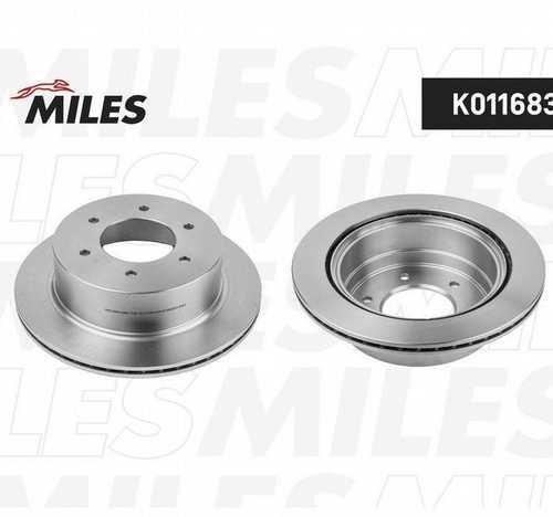 Диск тормозной задний вентилируемый