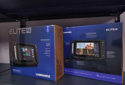 Эхолот Lowrance Elite FS 9 датчик AI 3в1 RUS