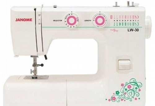 Швейная машина Janome LW-30, белый