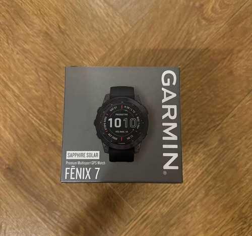 Garmin Fenix 7 Sapphire Solar Carbon Gray