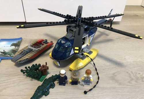Lego 60067 лего погоня на полицейском вертолете