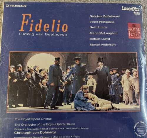 Бетховен Beethoven Fidelio LD laserdisc pal new