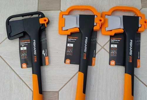 Топор колун fiskars. X7, X10, Х11 Новый