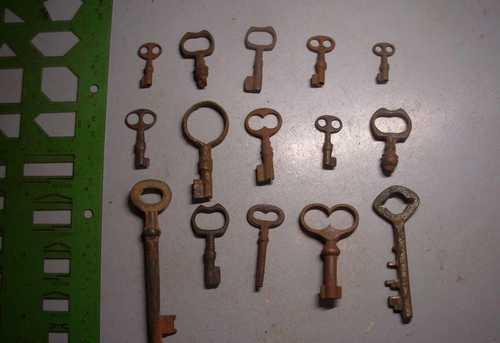 Ключи ключики бронза Империя 18-19 век Оригинал