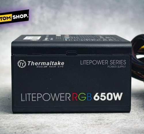 Блок питания Thermaltake Litepower RGB 650W