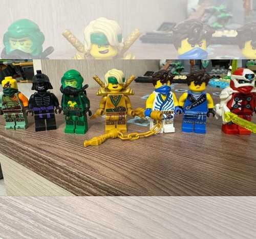 Lego ninjago минифигурки