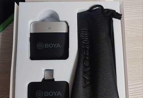 Микрофон Boya BY-M1LV-U, беспроводной, USB Type-C