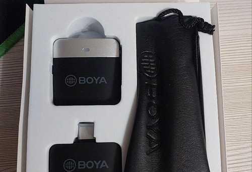 Микрофон Boya BY-M1LV-U, беспроводной, USB Type-C