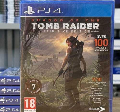 Диск Shadow of the Tomb Raider PS4 (Новый)