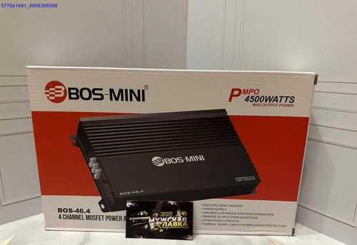 Новый усилитель BOS mini BOS-46.4 4500W