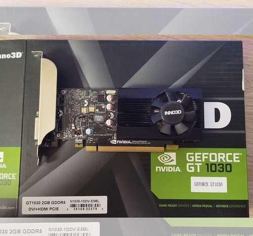 Видеокарта gt 1030 2gb gddr5