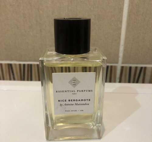 Essential parfums nice bergamote