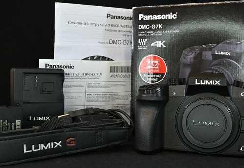 Panasonic lumix g7 body как новый