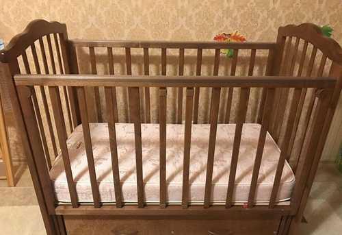 Детская кровать Можга с матрасом