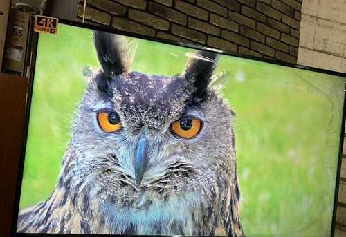 Большой телевизор 58" Smart,4K,Онлайн-тв,настроен